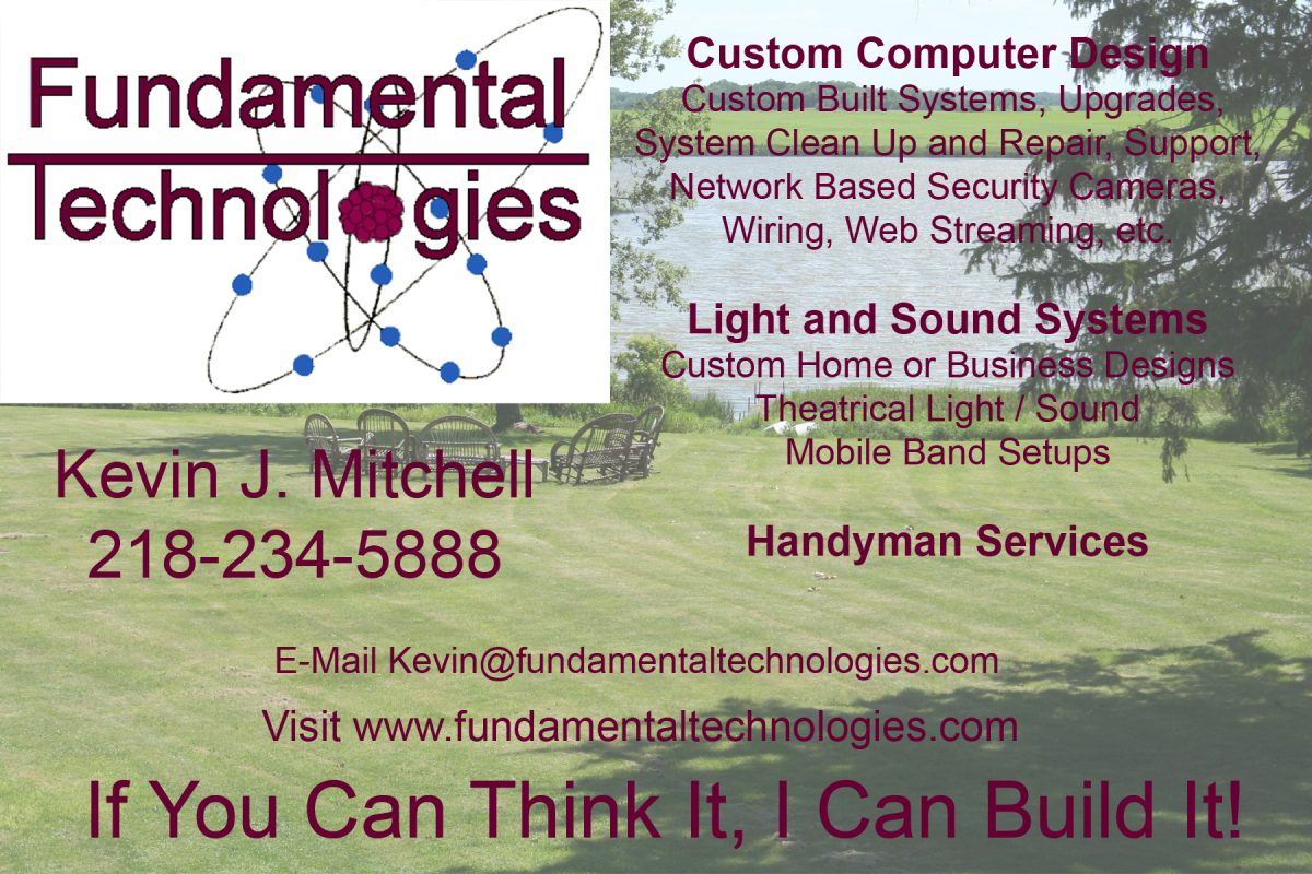 Fundamental Technologies LLC – If You Can Think It, I Can Build It